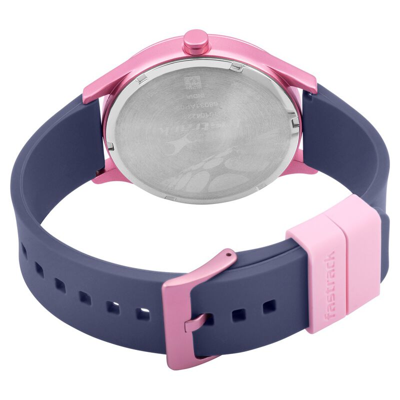 Buy Online Fastrack Topicals Quartz Analog Multicoloured Dial Silicone ...