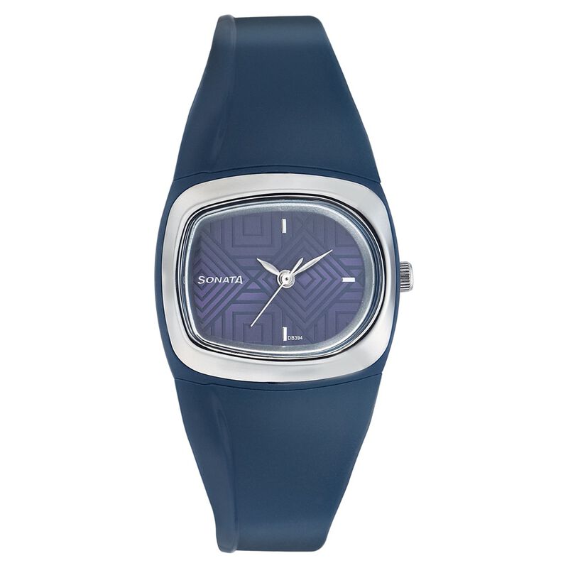 Buy Online Sonata Quartz Analog Blue Dial Strap Watch for Women ...