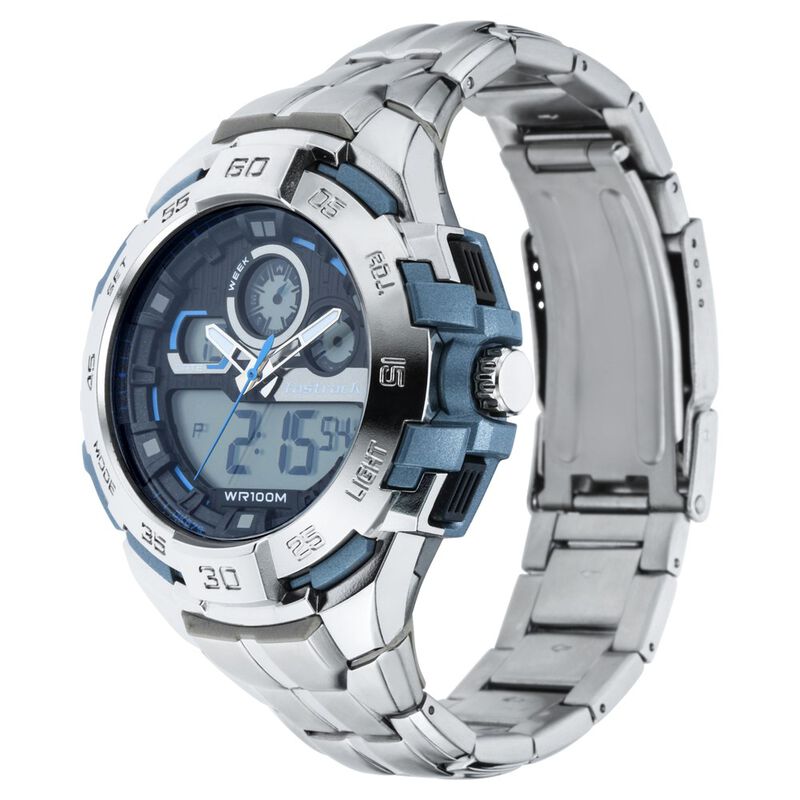 Buy Online Fastrack Mean Machines Guys Ana Digi Watch - nn38054pm03 | Titan