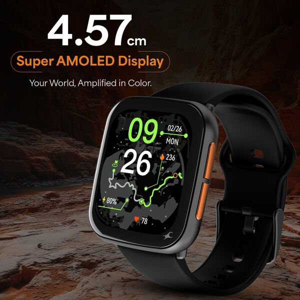 Buy Online Fastrack Navstar Smartwatch 1.85" inch AMOLED Display, AI ...