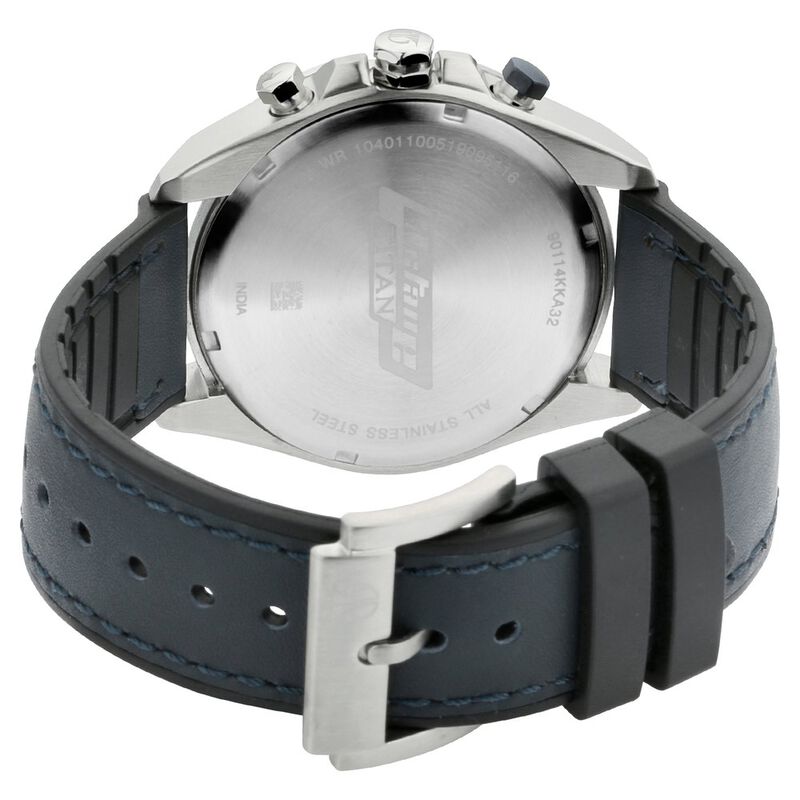 Buy Online Titan Octane Hyper Lume Blue Dial Quartz Multifunction ...