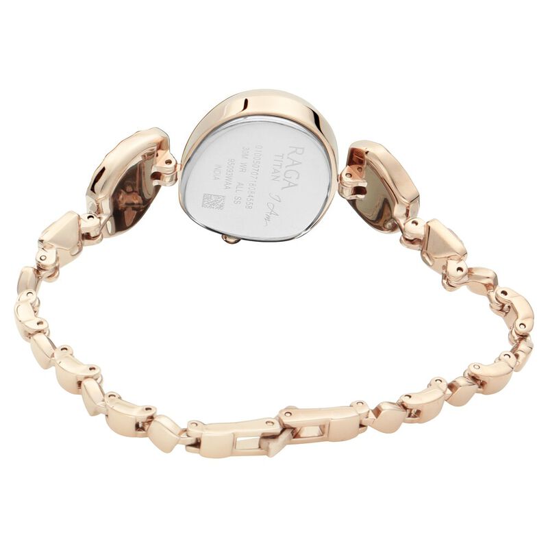 Buy Online Titan Raga I Am Mother of Pearl Dial Women Watch With Metal ...