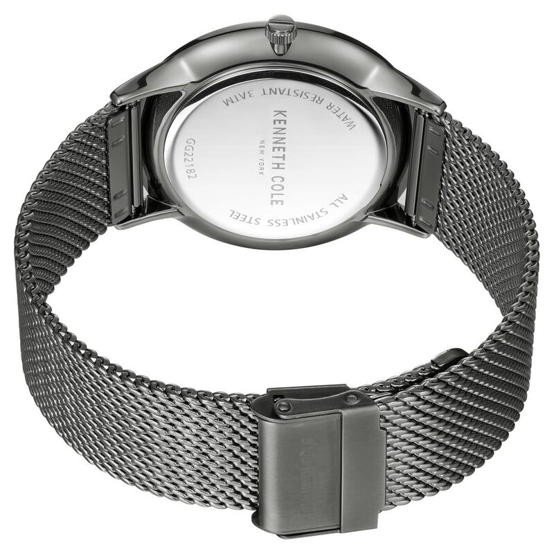 Buy Online Kenneth Cole Quartz Analog Green Dial Stainless Steel Strap ...