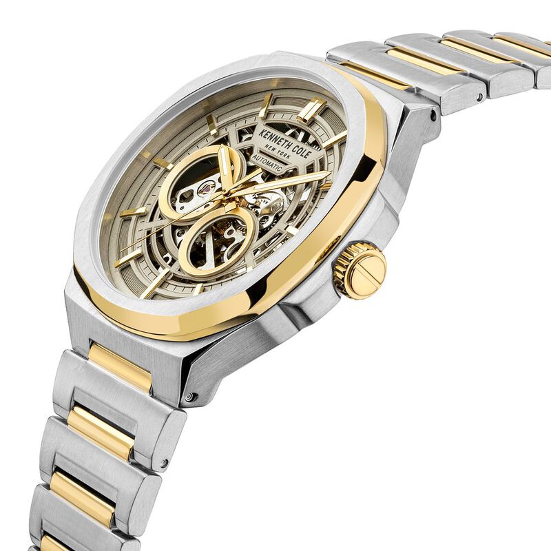 Buy Online Kenneth Cole Grey Dial Automatic Watch for Men ...