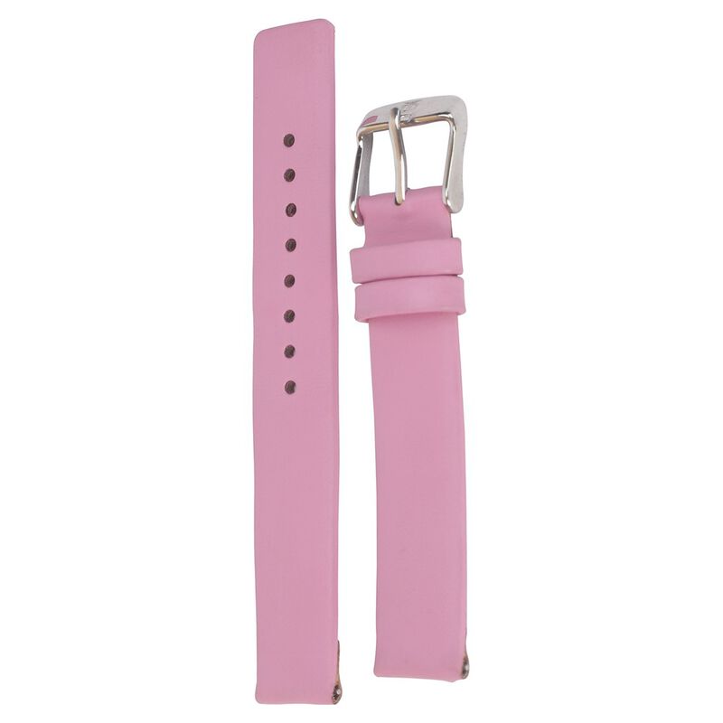 Buy Online 16 mm Pink Genuine Leather Strap for Women - 114102516sq/p ...