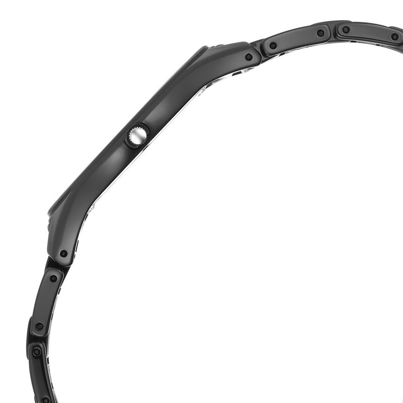 Buy Online Titan Edge Ceramic Quartz in Glossy Black with Diamonds and ...