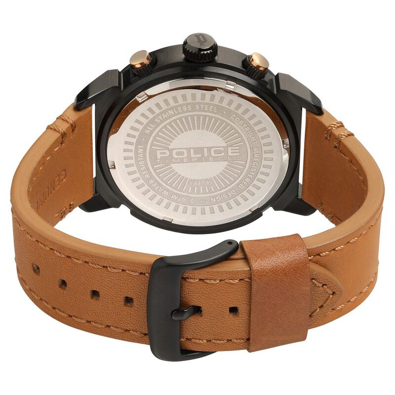 Buy Online Police Quartz Chronograph Brown Dial Watch for Men ...