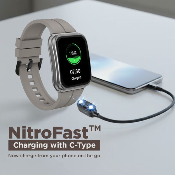 Buy Online Fastrack VOX Neo Smartwatch 4.8CM Ultra Vu Display, Offline ...