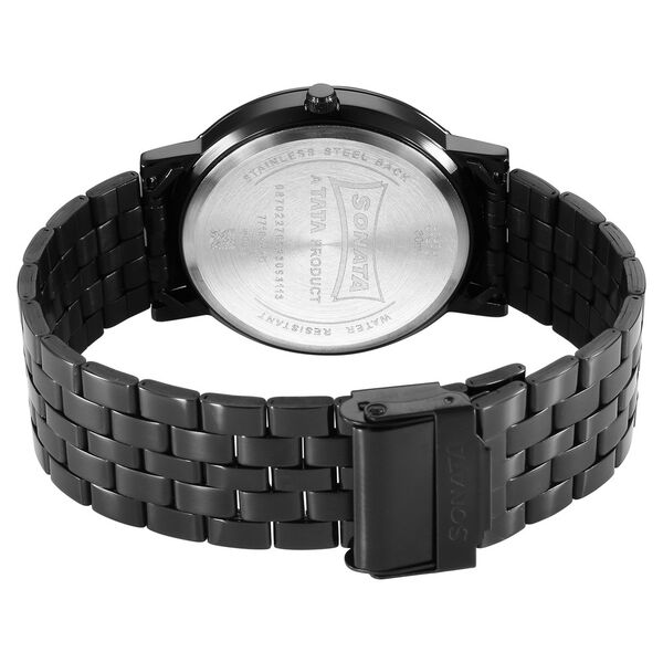 Buy Online Sonata Quartz Analog with Date Utsav Grey Dial Watch for Men ...