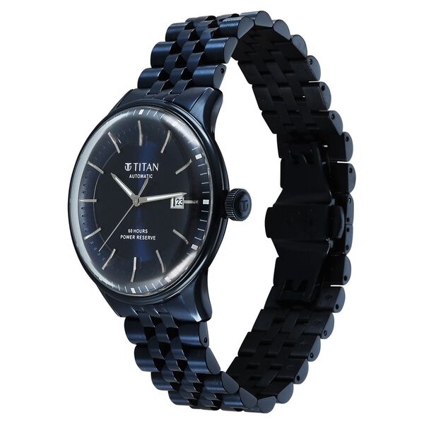 Buy Online Titan Weekender 60 Hours Power Reserve Concealed Automatic ...