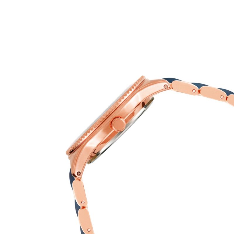 Buy Online Anne Klein Quartz Analog Blue Dial Metal Strap Watch for ...