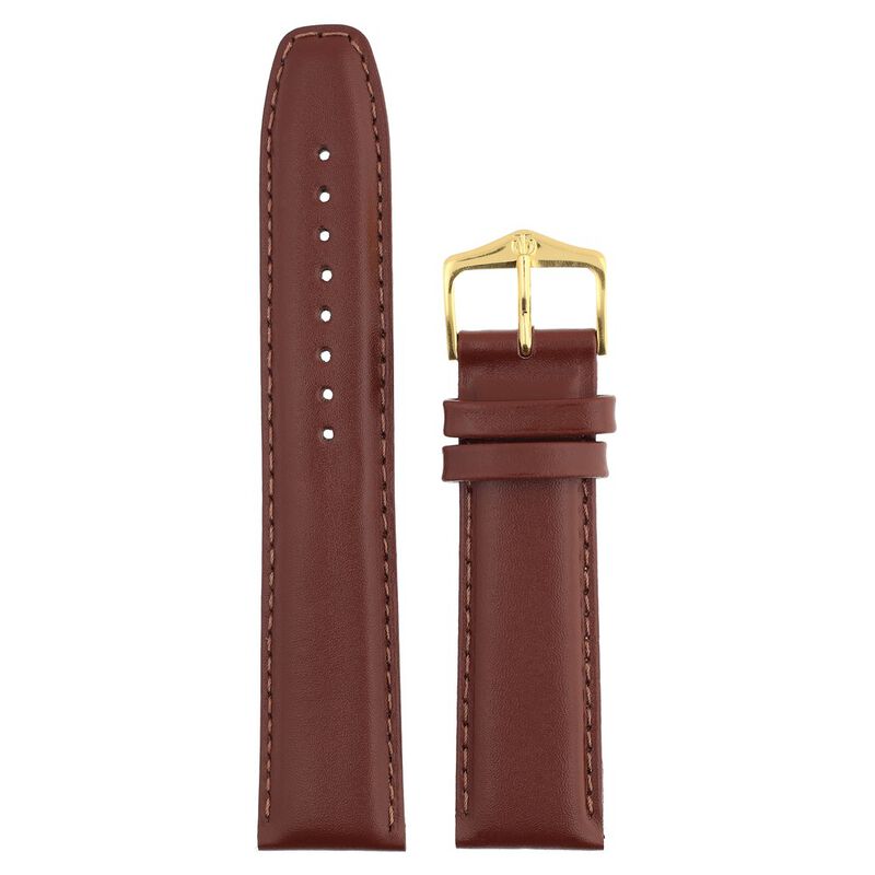 Buy Online 22 mm Burgundy Genuine Leather Straps for Men ...