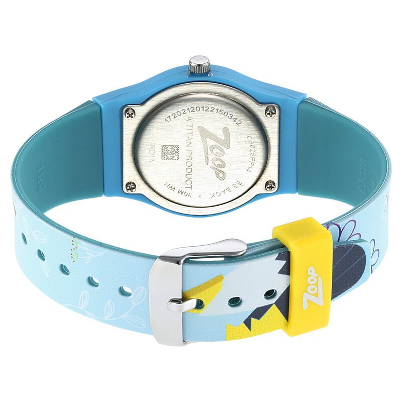 Buy Online Zoop By Titan Quartz Analog White Dial Plastic Strap Watch ...