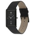 Buy Online Titan Edge Slim Leather Strap Black Dial Analog Watch for ...
