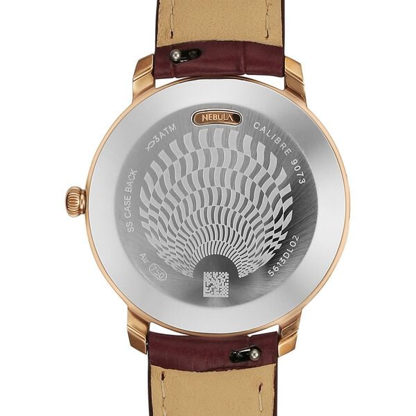 Buy Online Titan Nebula Lustre 18 Karat Gold Quartz Analog Maroon Dial ...