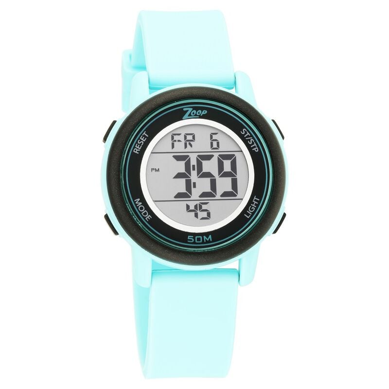 Buy Online Zoop Digital Watch with Digital Dial & Blue Strap for Girls ...