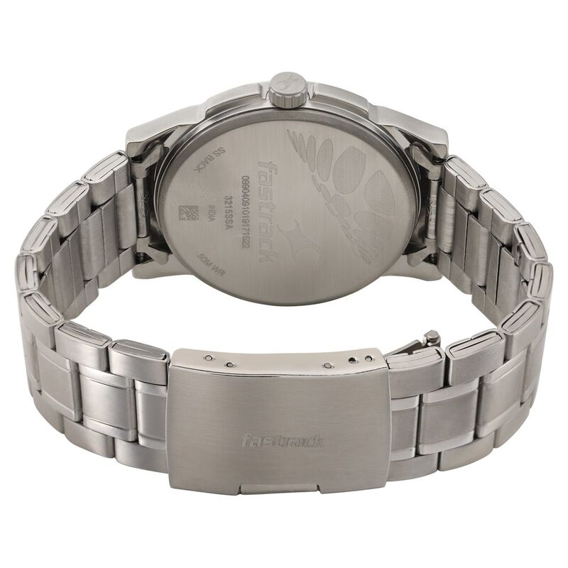 Buy Online Fastrack Go Skate Quartz Analog with Day and Date White Dial ...