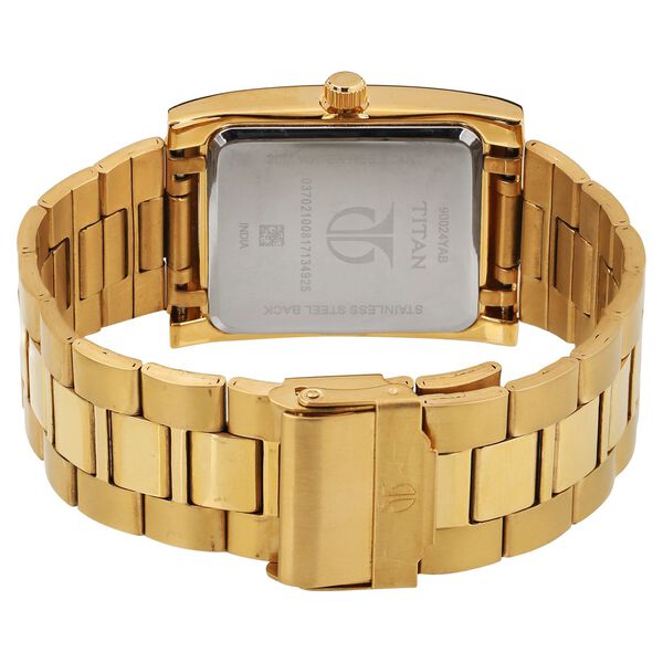 Buy Online Titan Quartz Analog Silver Dial Stainless Steel Strap Watch ...