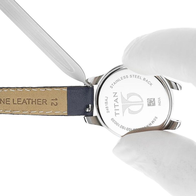Buy Online 12 mm Genuine Leather Straps for Women - 101018012sq/p | Titan