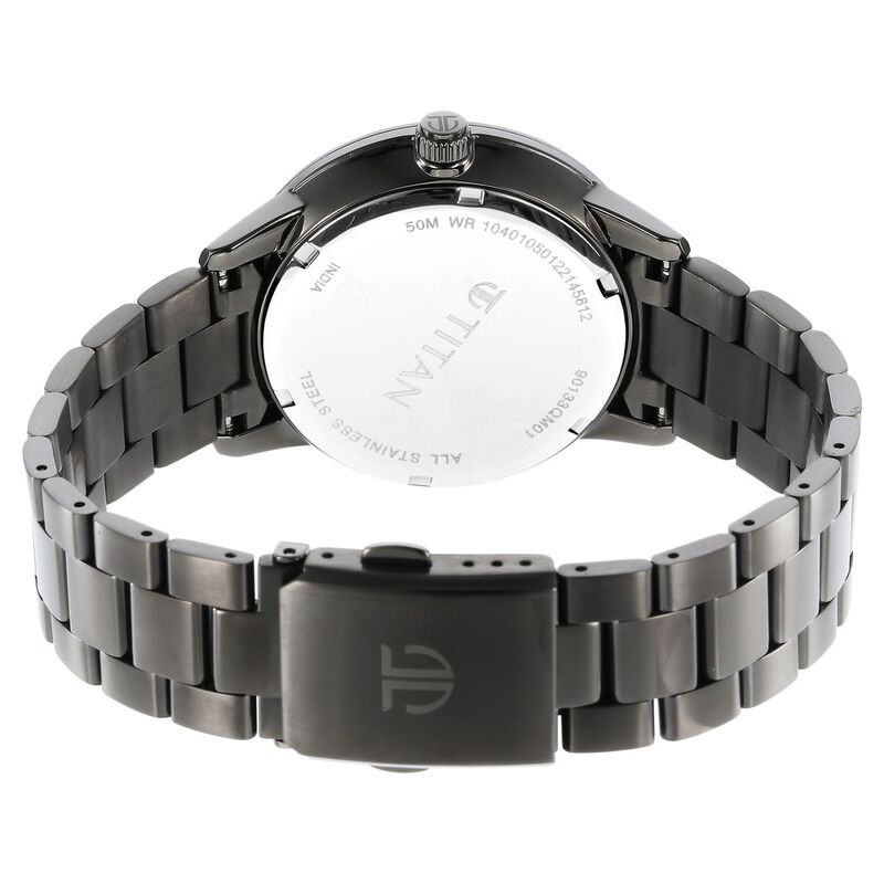 Buy Online Titan Urban Magic Grey Dial Quartz Multifunction Stainless ...