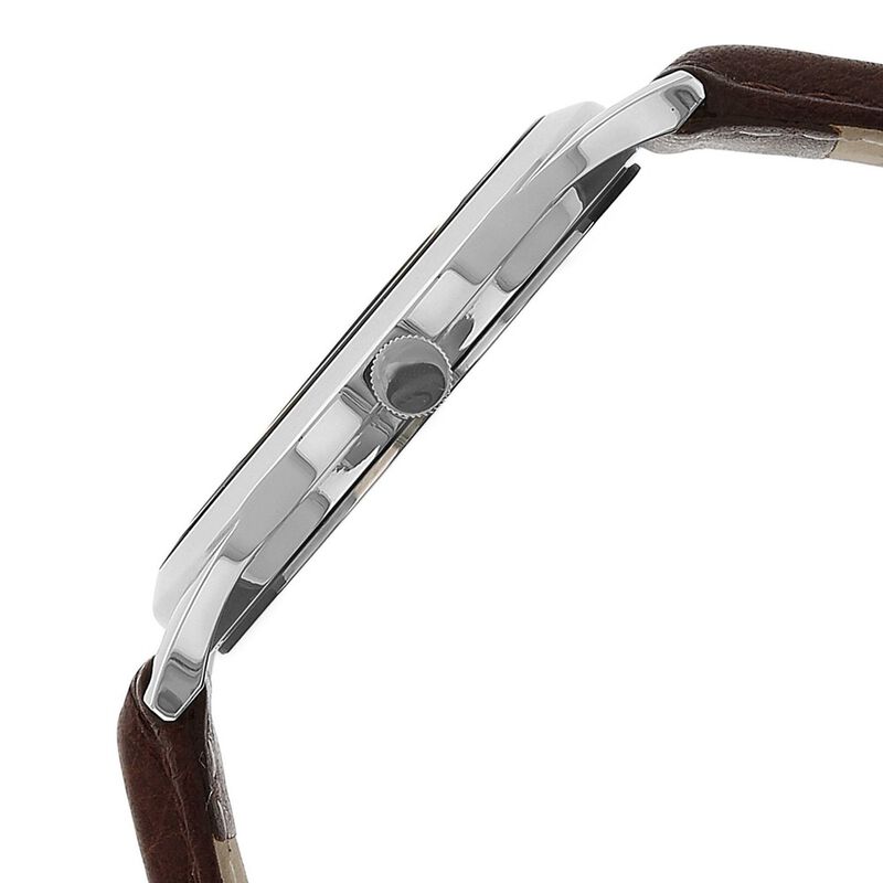 Buy Online Titan Quartz Analog Black Dial Leather Strap Watch for Men ...