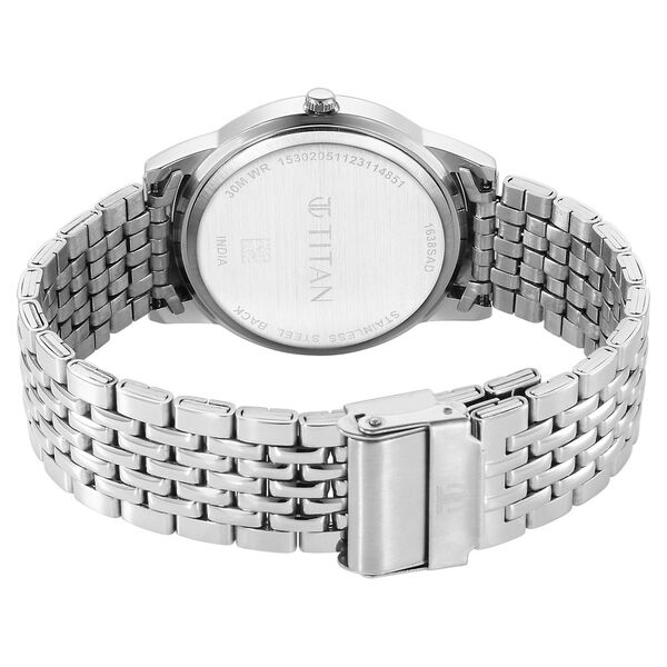 Buy Online Titan Karishma Zing Quartz Analog Blue Dial Stainless Steel ...