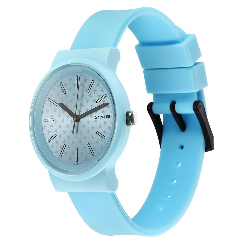 Buy Online Sonata Splash Quartz Analog Multicoloured Dial Plastic Strap ...