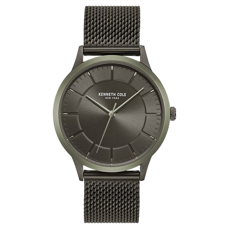 Buy Online Kenneth Cole Analog Grey Dial Watch for Men - nckc50781002mn ...
