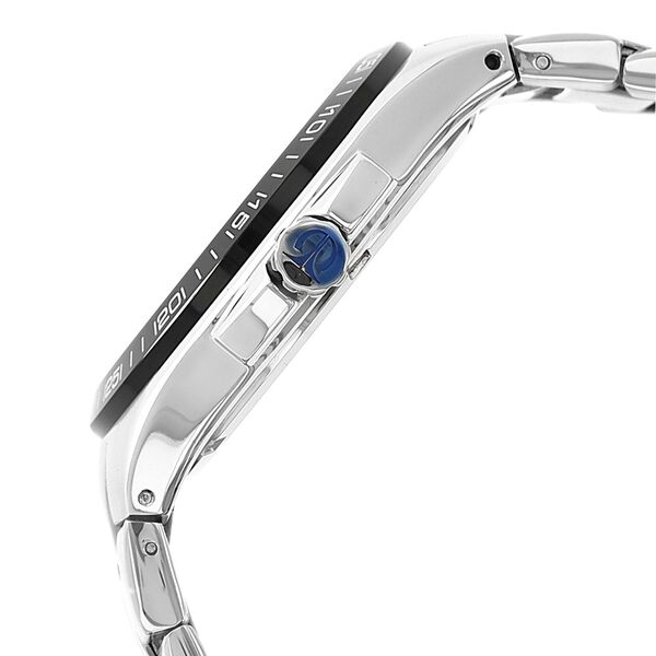 Buy Online Titan Quartz Multifunction Black Dial Stainless Steel Strap ...