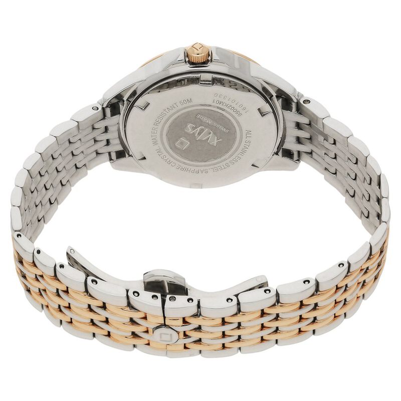 Buy Online Xylys Quartz Analog Mother of Pearl Dial Stainless Steel ...
