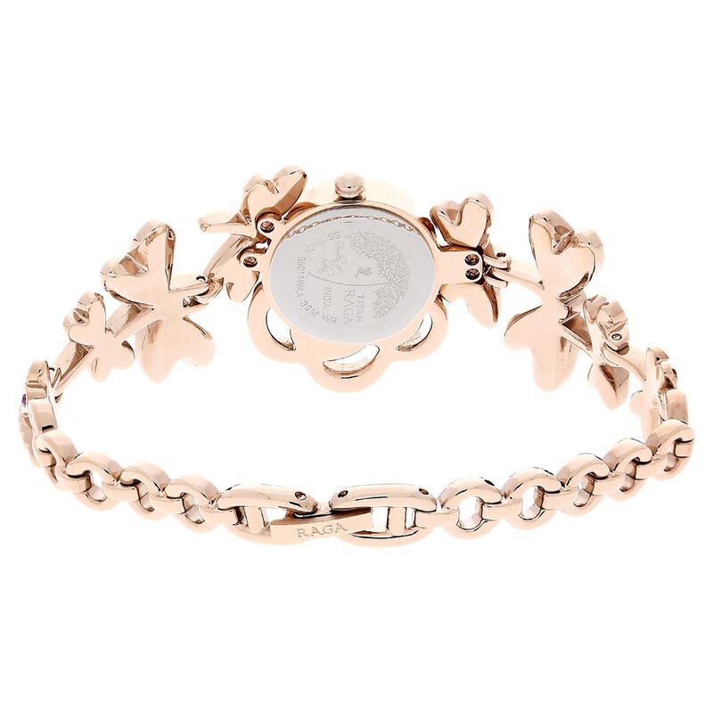 Buy Online Titan Raga Garden Of Eden Mother of Pearl Dial Women Watch ...