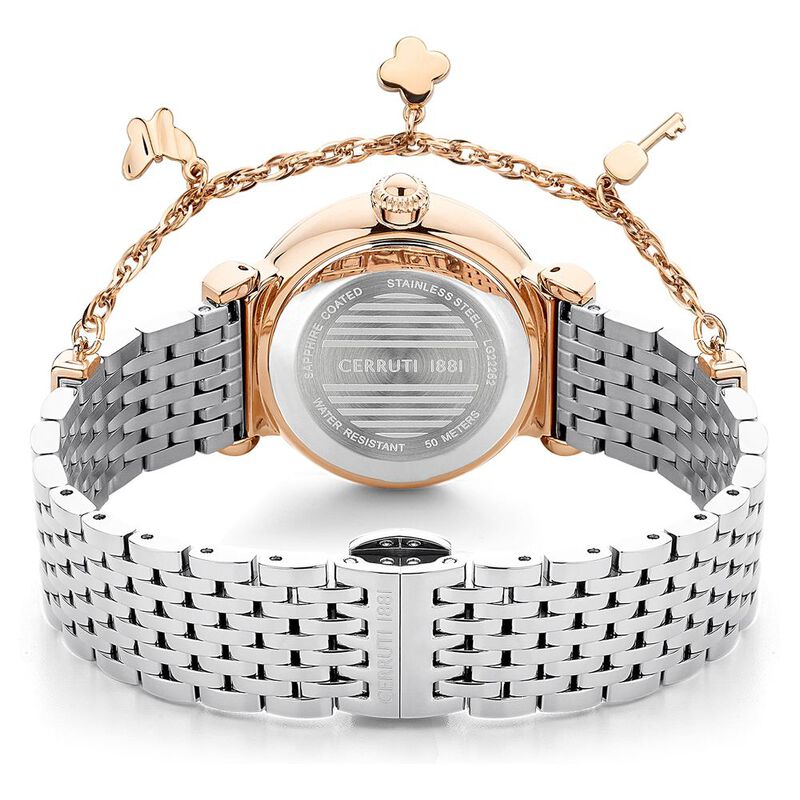 Buy Online Cerruti 1881 Quartz Analog Grey Dial Stainless Steel Strap ...