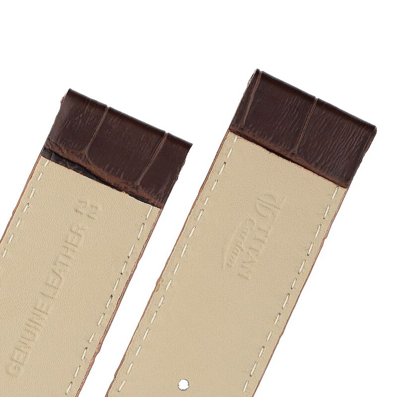 Buy Online 22 mm Brown Genuine Leather Straps for Men - nf1510271022s ...