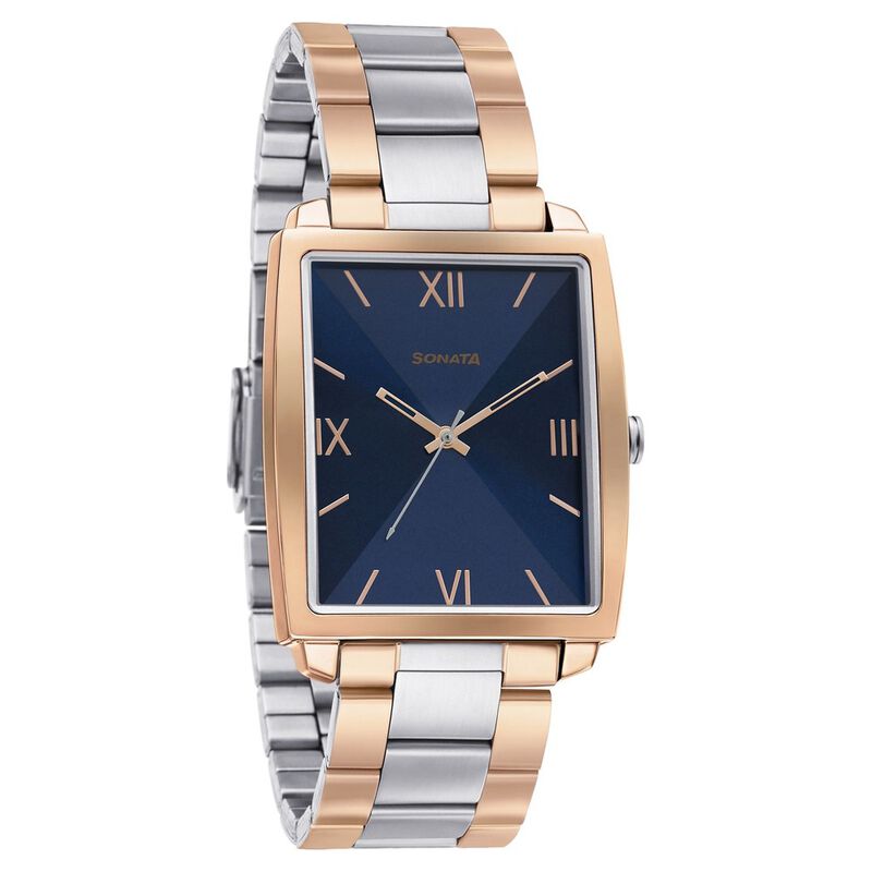Buy Online Sonata Quartz Analog Stainless Steel Strap Watch for Men ...