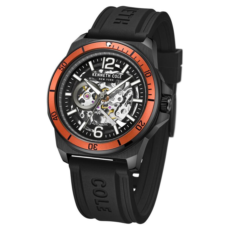 Buy Online Kenneth Cole Black Dial Automatic Watch for Men ...