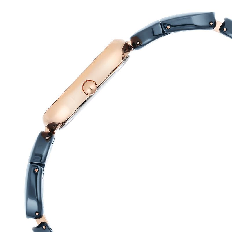 Buy Online Titan Raga Ceramics Blue Dial Analog Ceramic Strap Watch for ...