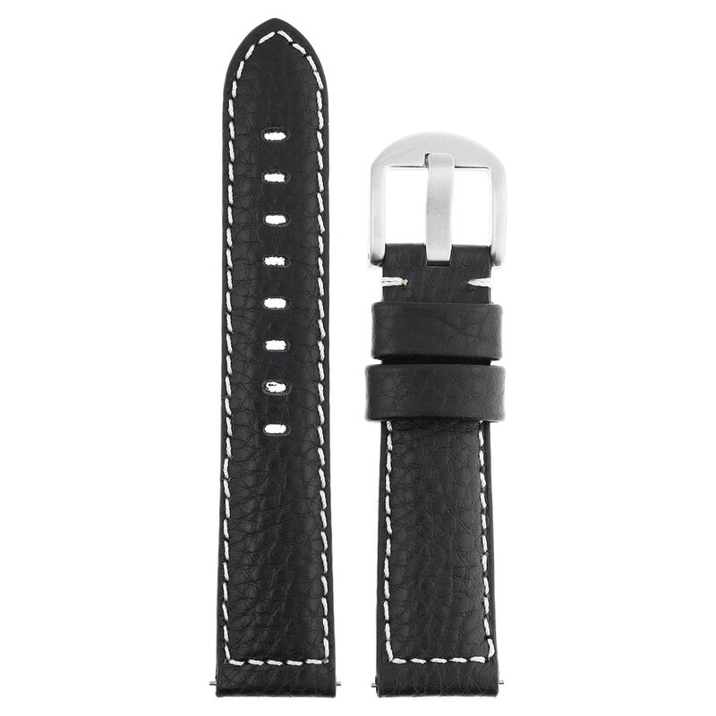Buy Online 20 mm Black Genuine Leather Straps for Men - 1001295020s/p ...