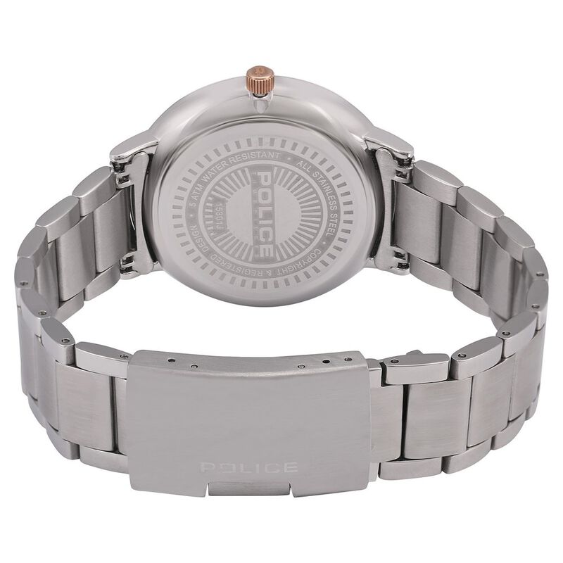 Buy Online Police Quartz Multifunction Blue Dial Stainless Steel Strap ...