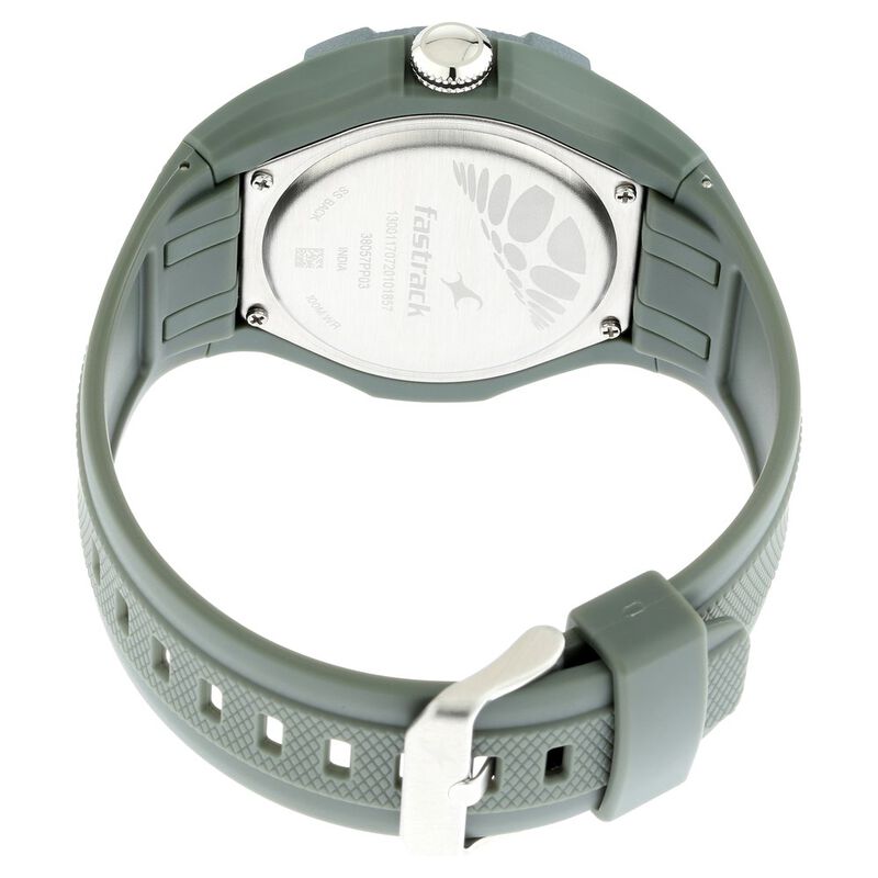 Buy Online Fastrack Trendies Quartz Analog Black Dial Silicone Strap ...