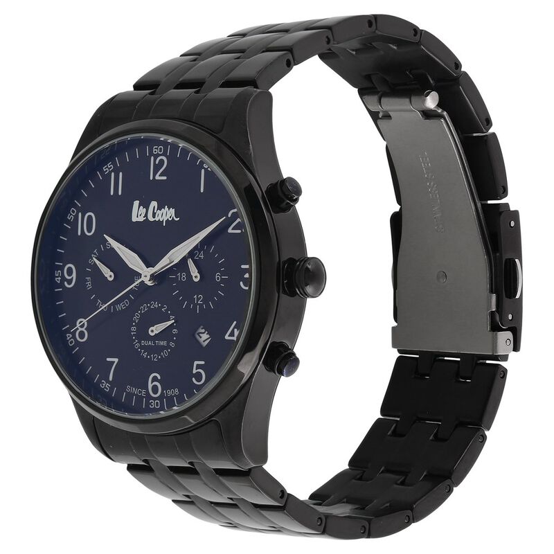 Buy Online Lee Cooper Black Dial Multifunction Watch for Men ...