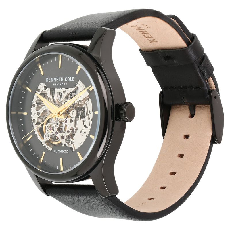 Buy Online Kenneth Cole Automatic Black Dial Watch for Men ...