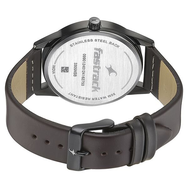 Buy Online Fastrack Stunners Quartz Analog Green Dial Leather Strap ...