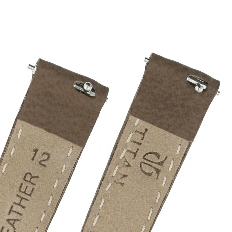 Buy Online 12 mm Brown Genuine Leather Strap for Women - 101017612sq/p ...