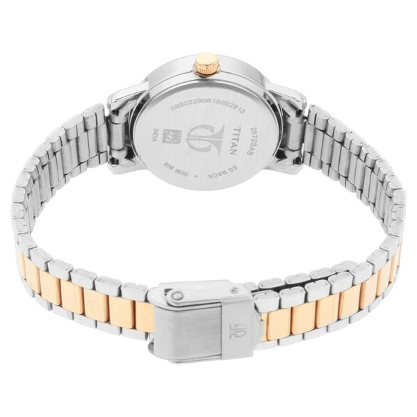 Buy Online Titan Quartz Analog with Date White Dial Stainless Steel ...