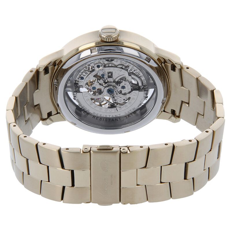 Buy Online Kenneth Cole Automatic Grey Dial Stainless Steel Strap Watch ...