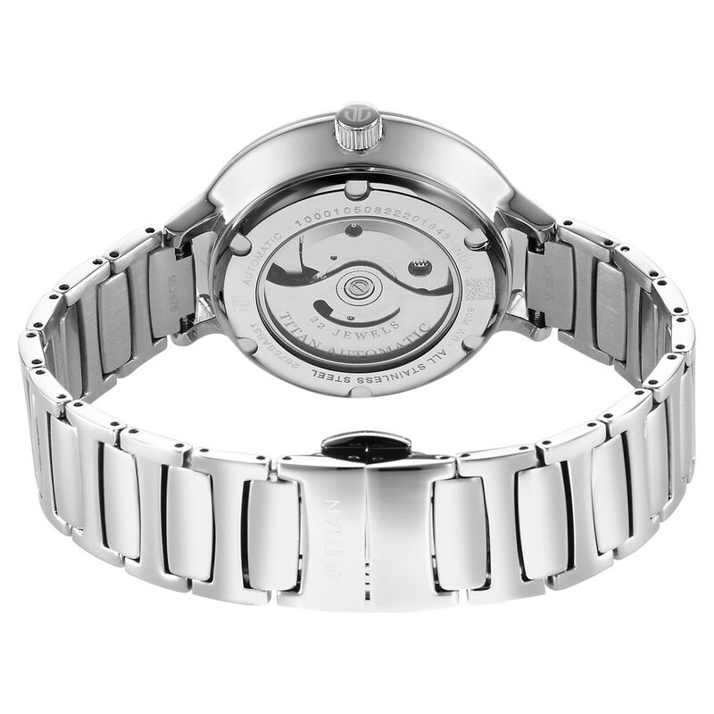 Buy Online Aventurine Automatic Blue Dial Automatic Watch for Women ...