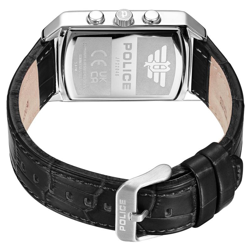 Buy Online Police Quartz Multifunction Maroon Dial Leather Strap Watch ...