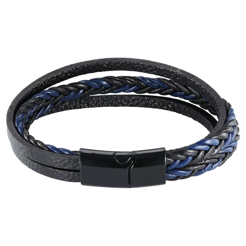 Buy Online Fastrack Pulse Quartz Analog Blue Dial With Blue Stainless ...