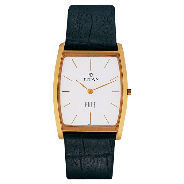 Buy Online Titan Edge Quartz Analog White Dial Watch For Men ...