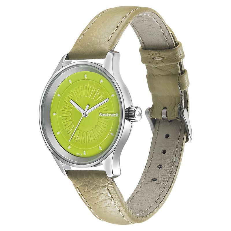 Buy Online Fastrack Girls Instant Fashion Pop: Fluorescent Green Dial ...